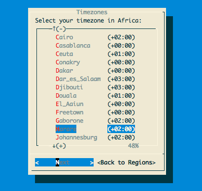 GitHub - happy-hacking-linux/timezone-selector: Nice little command-line UI for selecting ...