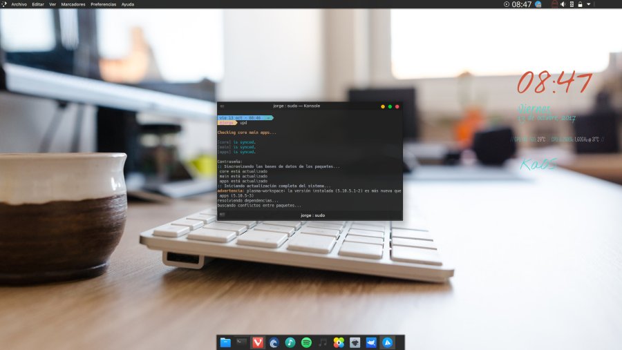Evolution KaOS – Seducción Linux