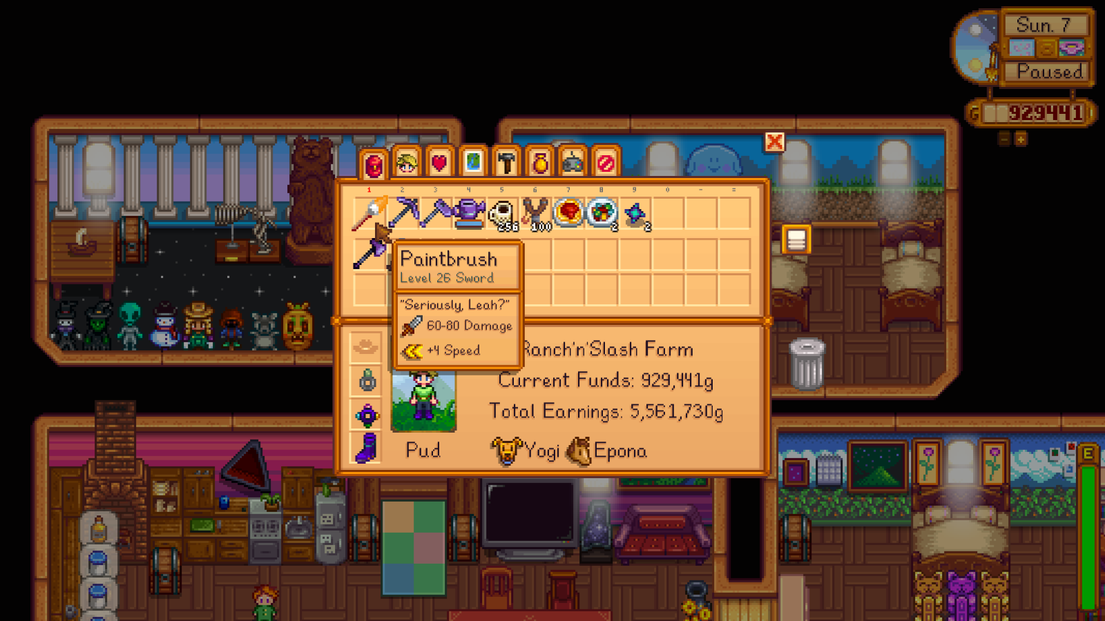 [Spoilers kinda?] Unused spouse-related items | Chucklefish Forums