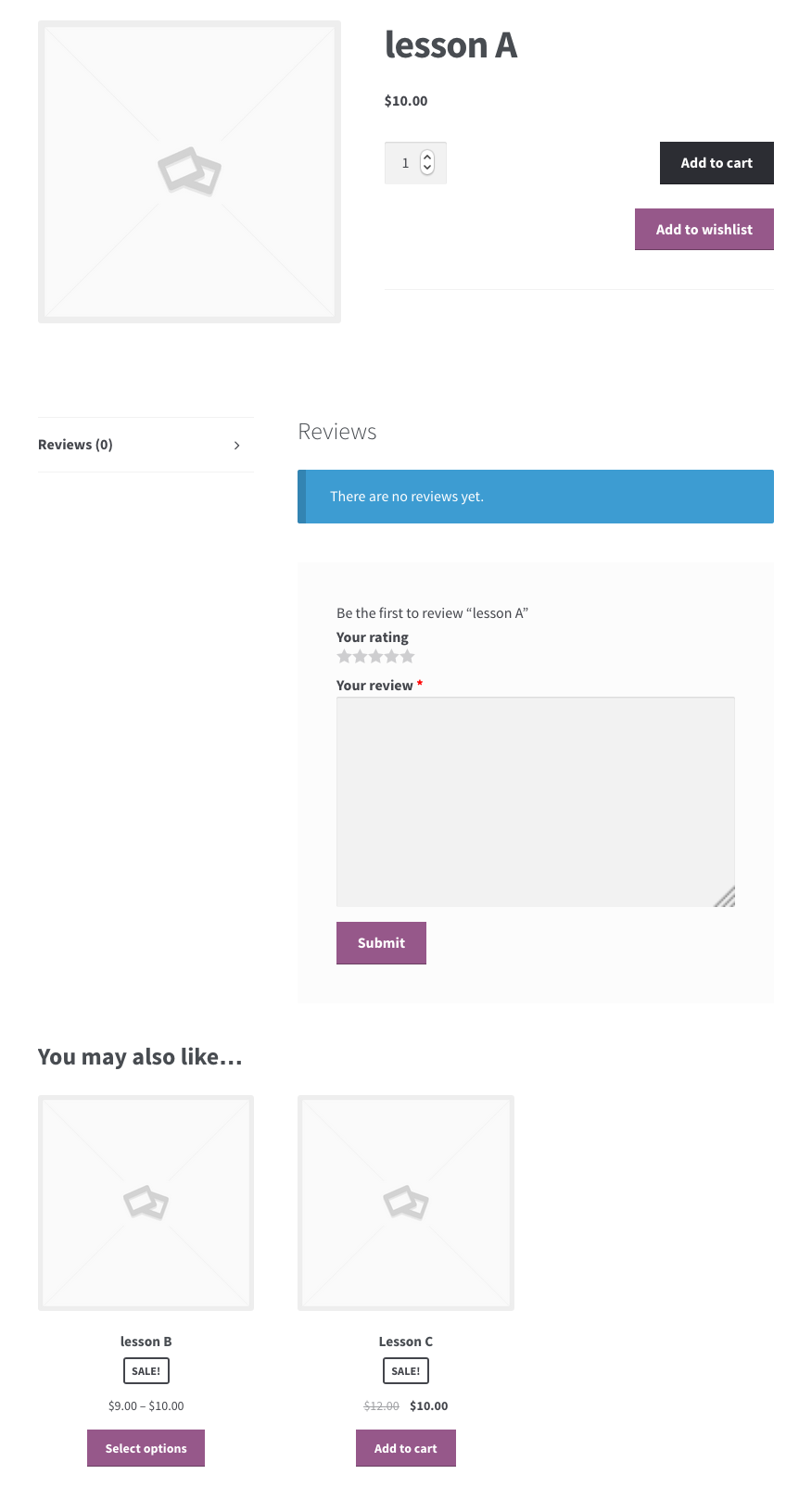 With [sensei_courses] short code on product page, up-sells disappear ...