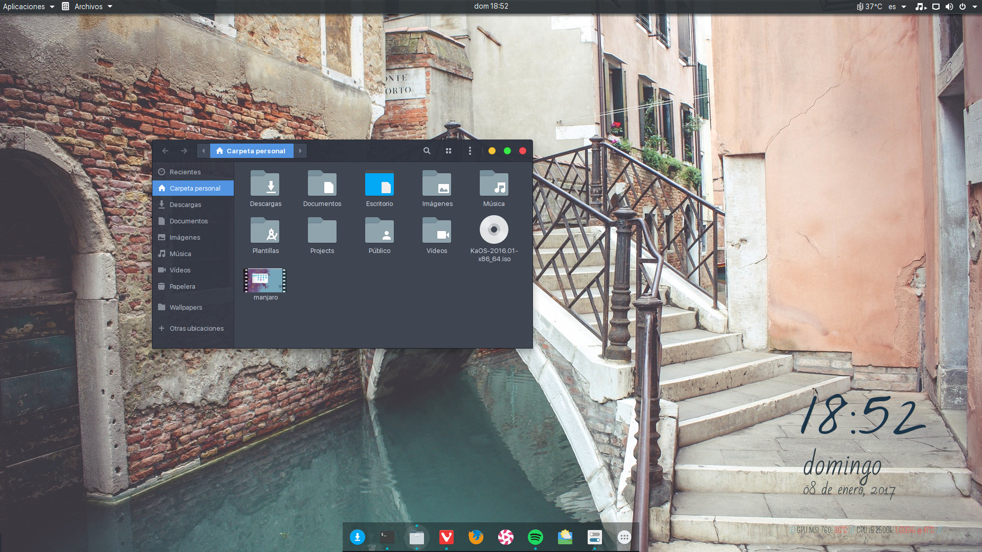 Temas para Gnome, OSX-Arc-Collection – Seducción Linux