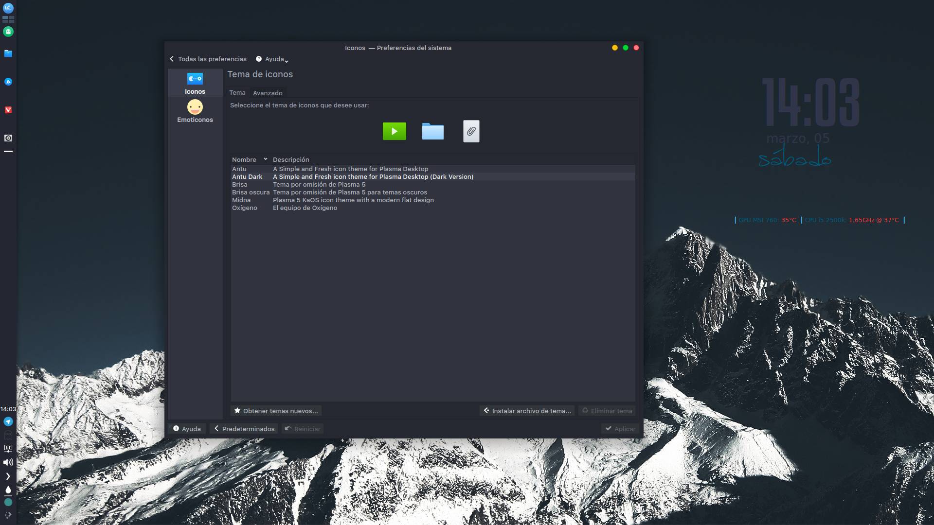 Como personalizar plasma 5 – Seducción Linux