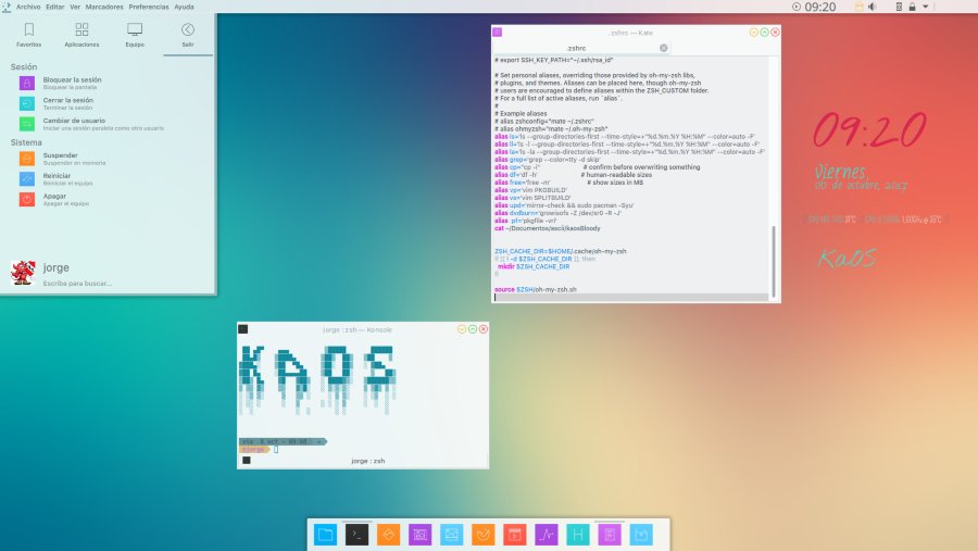 Evolution KaOS – Seducción Linux