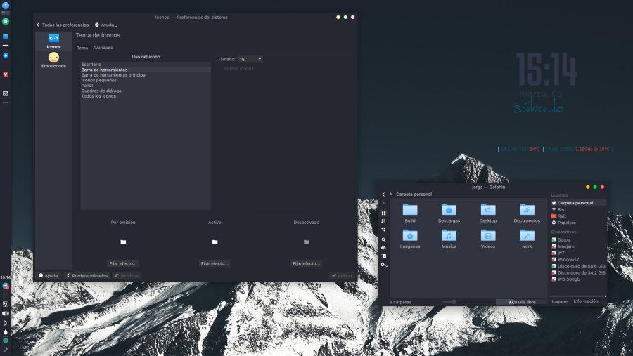 Como personalizar plasma 5 – Seducción Linux