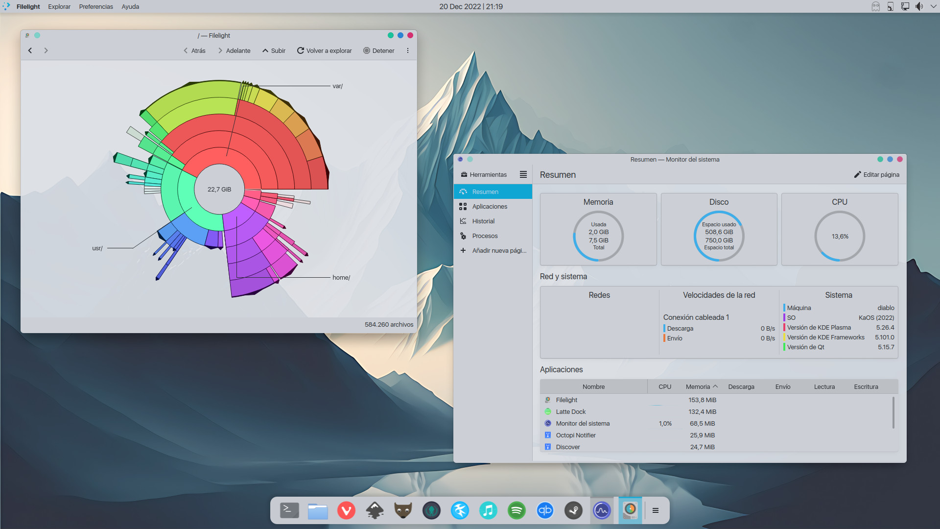 Edna Light, última actualización del año – Seducción Linux