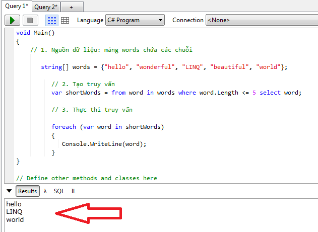 Linq Và Linqpad Trần Ngọc Minh Notes 