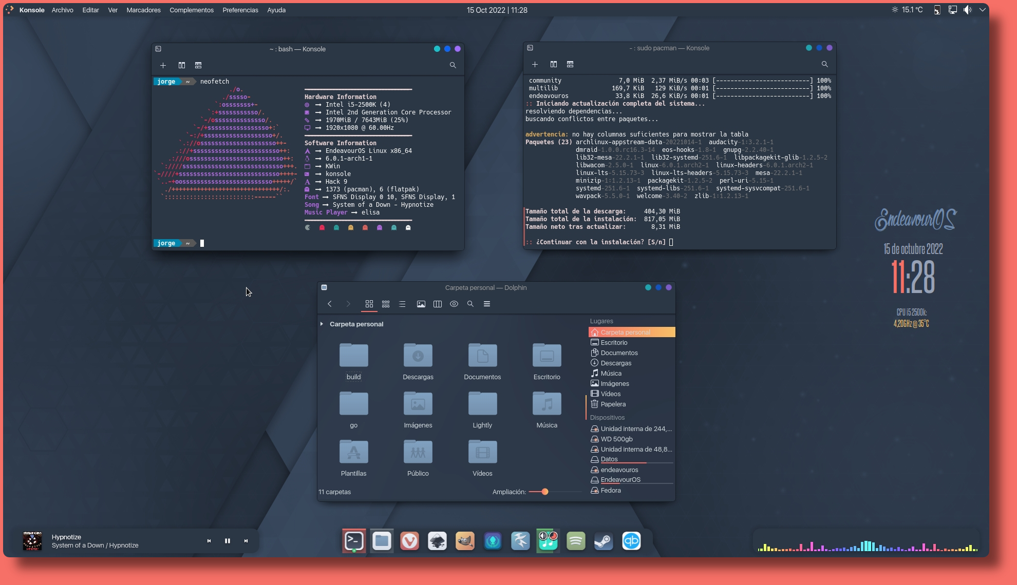 Otto, llega la versión 1.9 del tema plasma – Seducción Linux