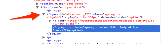 Text over thumbnail images on pages | WordPress.com Forums