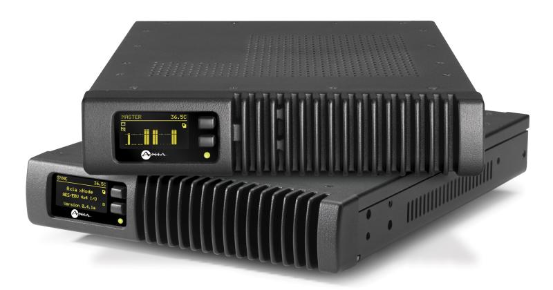 Actualización Axia® xNode v2.0 – MPI & DIRSA