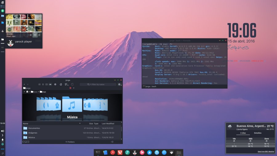 Evolution KaOS – Seducción Linux