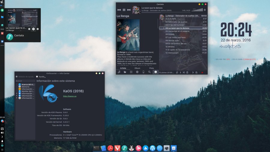Evolution KaOS – Seducción Linux