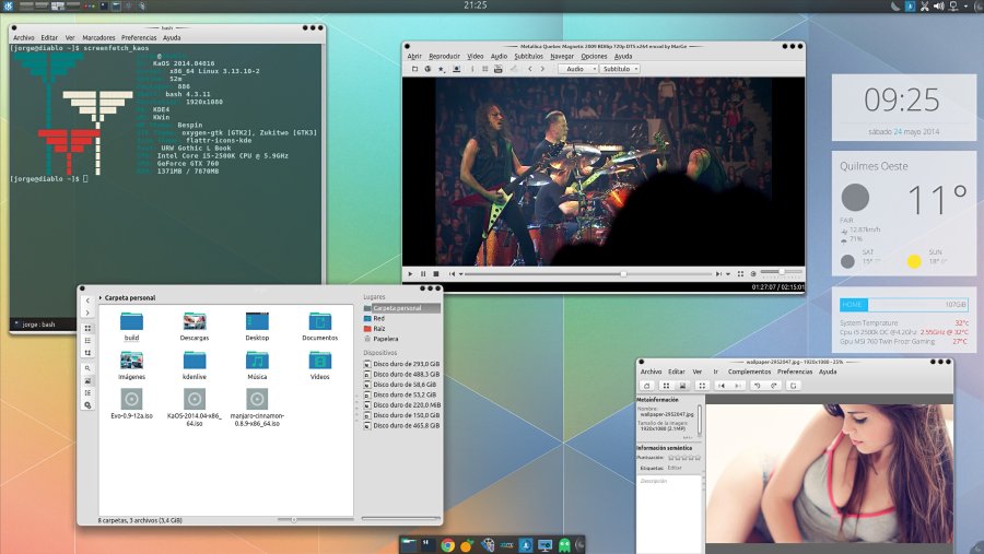 Evolution KaOS – Seducción Linux