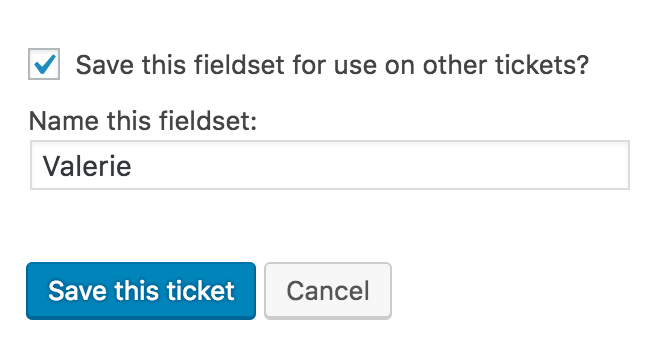 Cant add multiple saved fieldsets to the same ticket