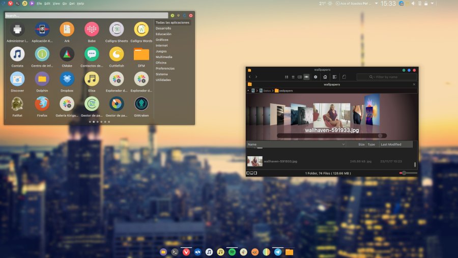 Evolution KaOS – Seducción Linux
