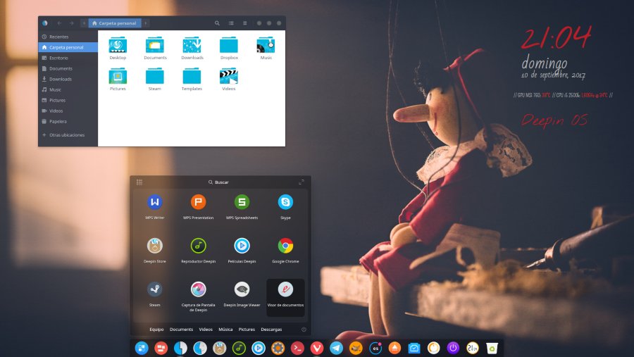 Marea-icons, otros tremendos iconos para Deepin. – Seducción Linux