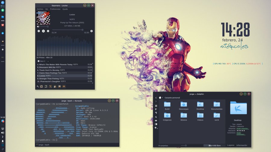 Evolution KaOS – Seducción Linux