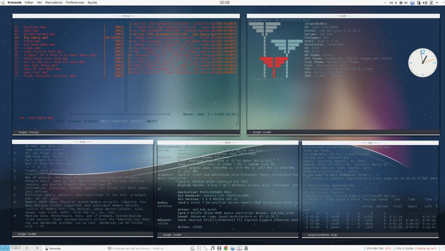 Evolution KaOS – Seducción Linux