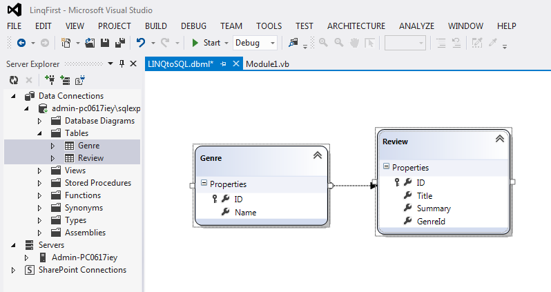 LINQ to SQL trong môi trường Visual Studio – Trần Ngọc Minh